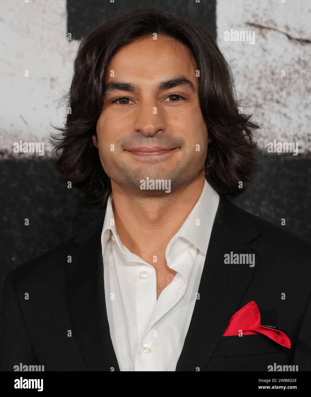Los Angeles, USA. 10th Dec, 2023. Richie Palmer arrives at the Marvel ...