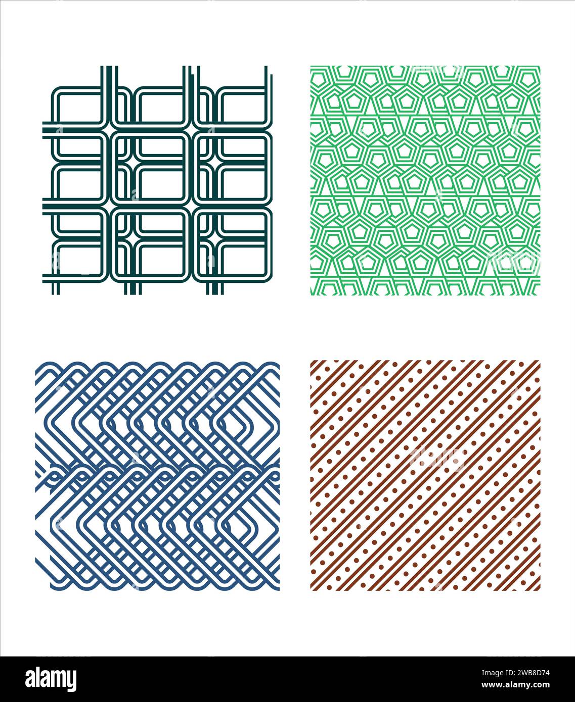 Trendy modern abstract background With Simple Shapes, Objects, Figures ...