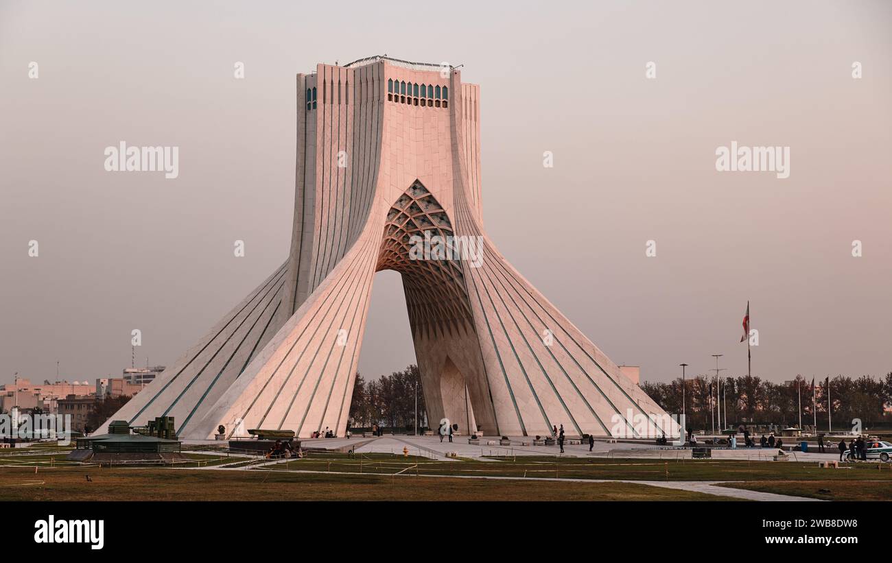 The Azadi Tower is a symbol of freedom in Iran, the main symbol of Iran ...