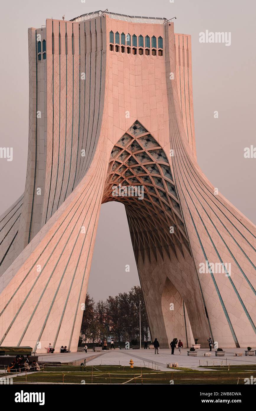 The Azadi Tower is a symbol of freedom in Iran, the main symbol of Iran ...