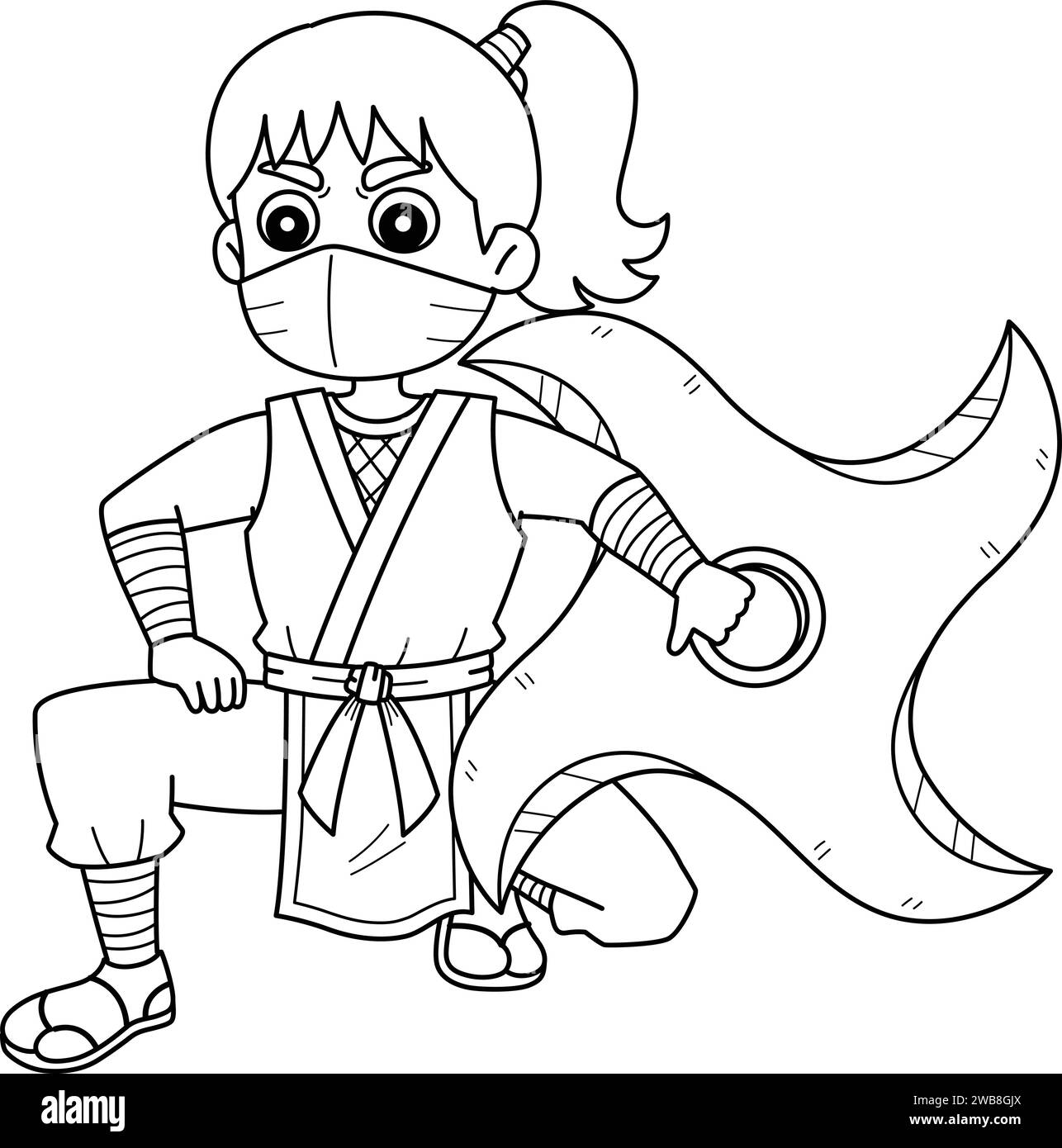 Kunoichi Stock Vector Images - Alamy