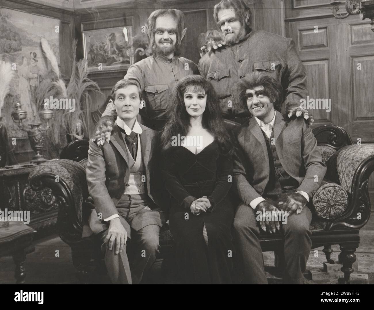 CARRY ON SCREAMING 1966 BRITISH LOBBY CARD FRONT OF HOUSE CARD, KENNETH ...