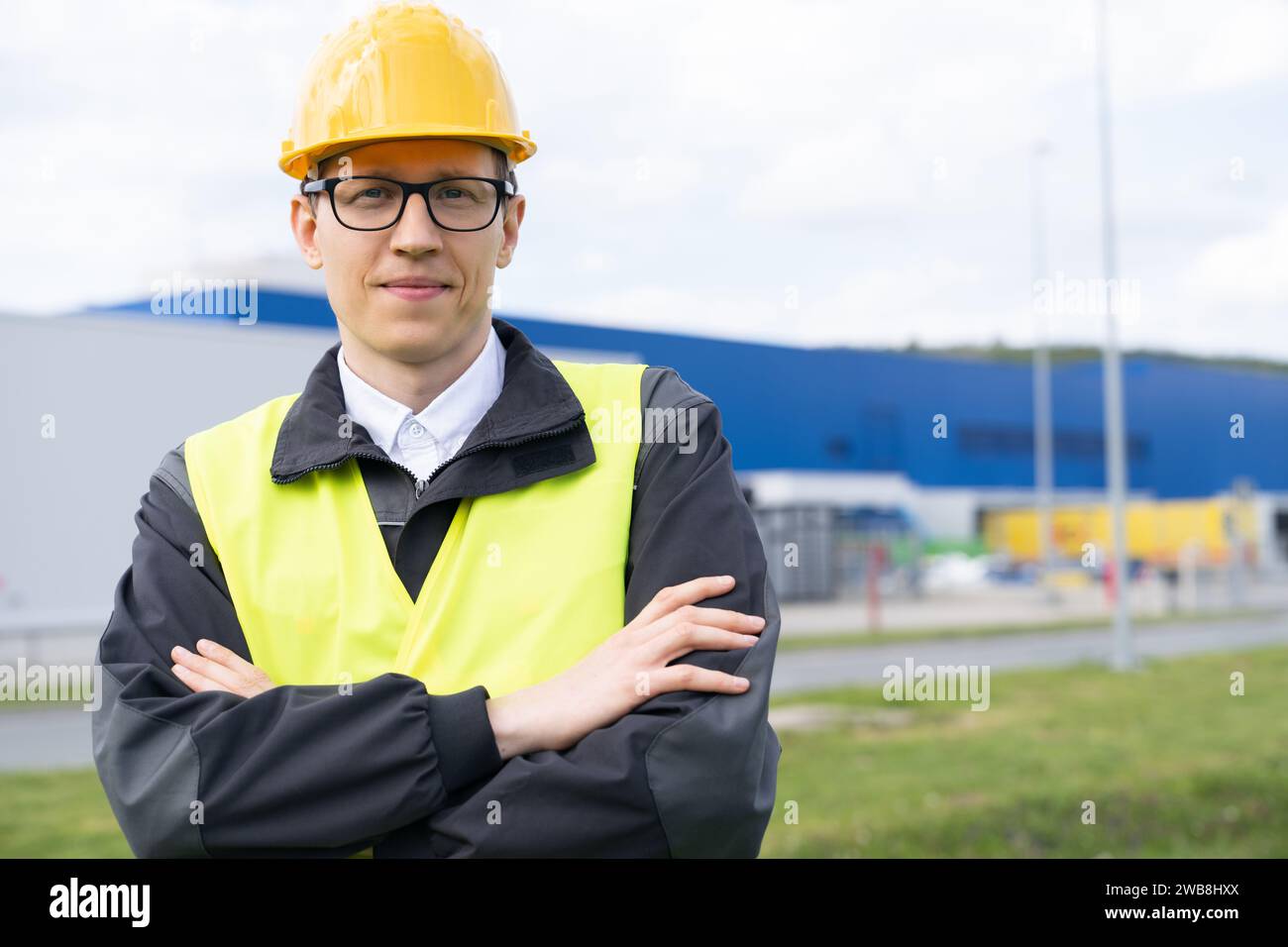 Portrait construction engineer in hi-res stock photography and images ...