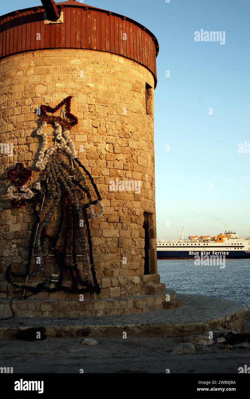 Greece, Rhodes island Rhodes city, mandraki area Stock Photo - Alamy