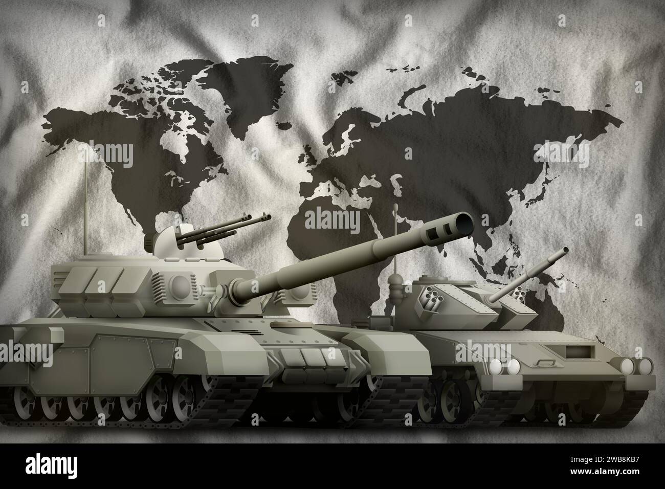 Map armed forces 3d hi-res stock photography and images - Alamy