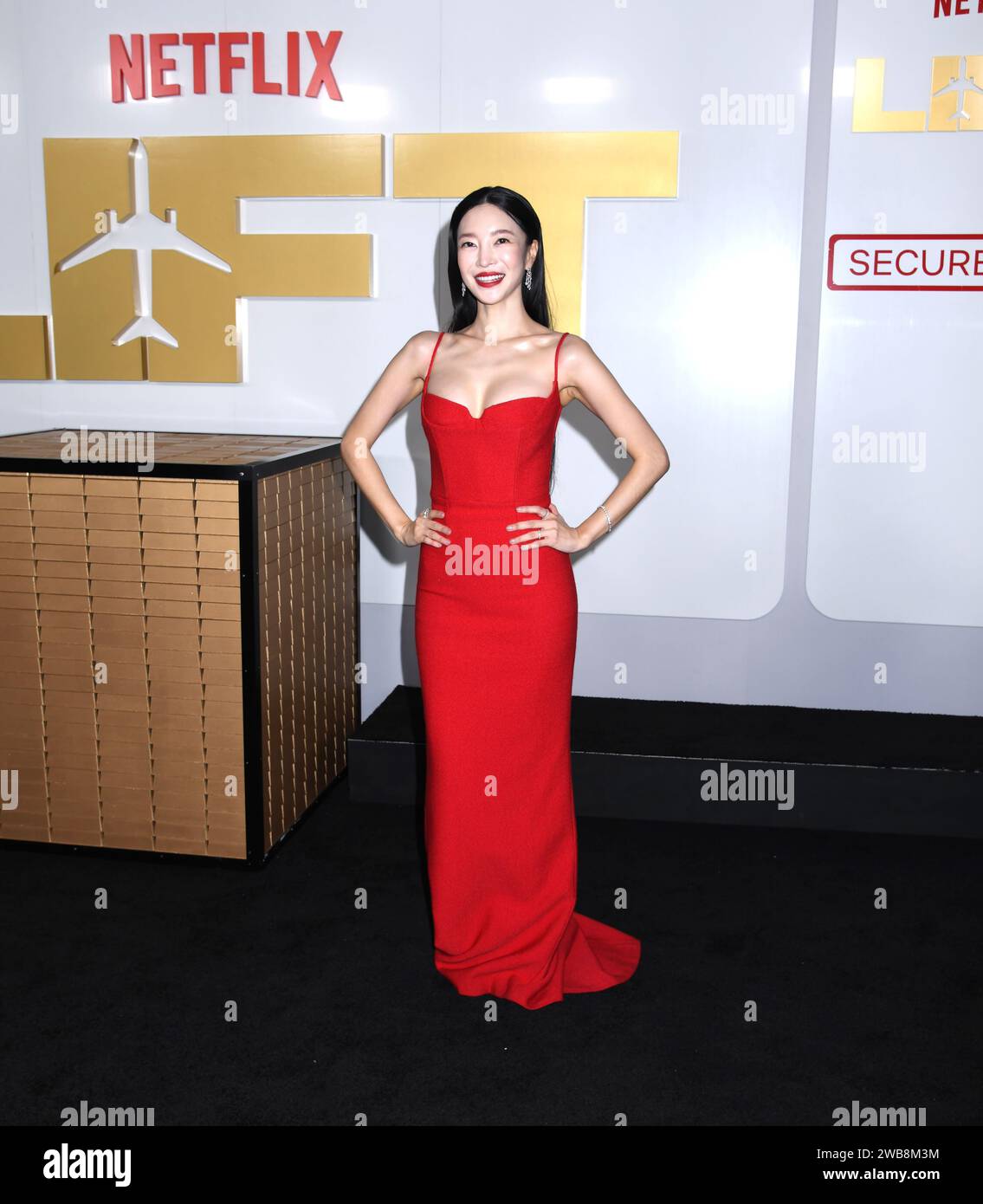 January 8, 2024, New York, New York, Usa: Yun Jee Kim attends the World ...