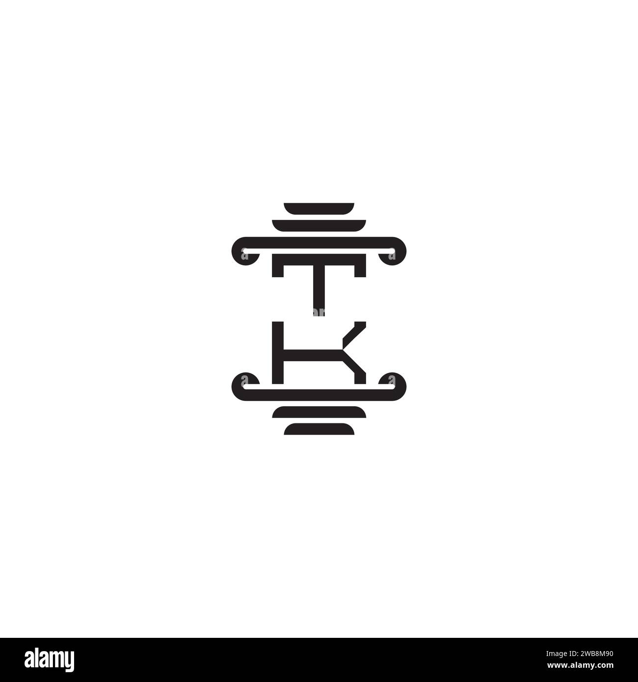 Tk design Stock Vector Images - Alamy