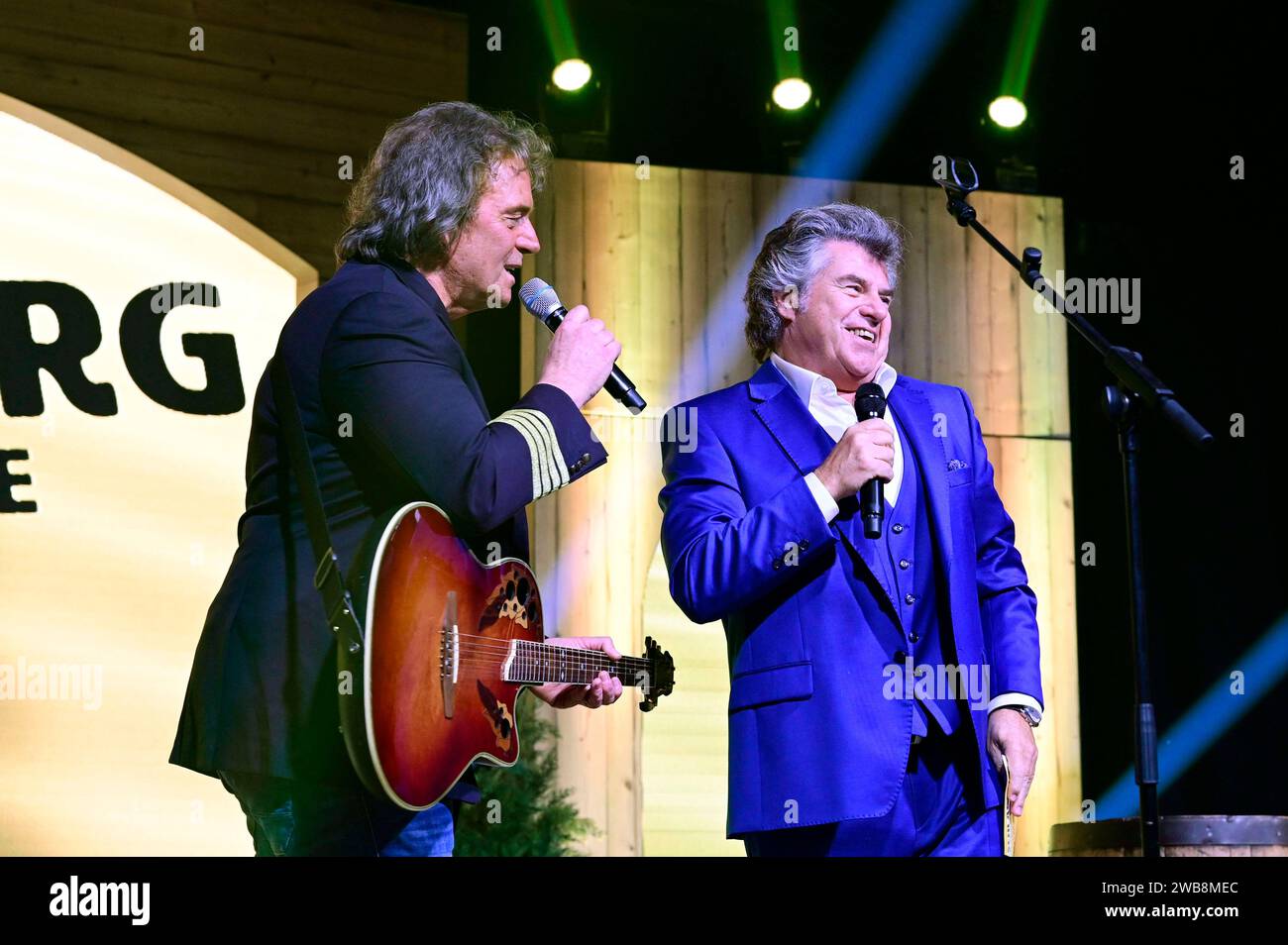 Michael Heck und Andy Borg in der Show Schlager & Spaß mit Andy Borg in der Messe- und ...