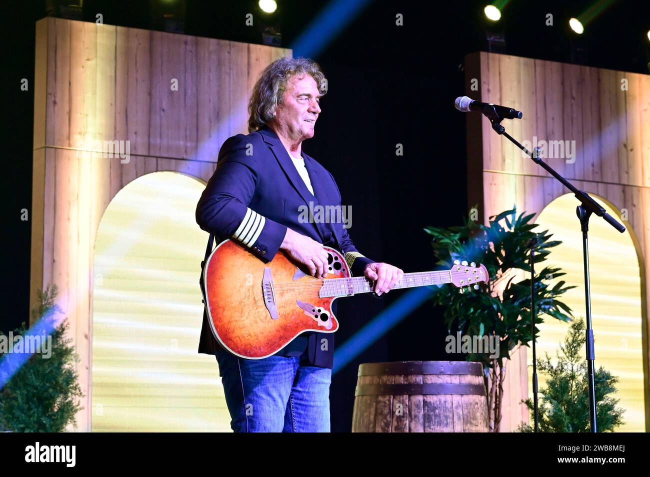 Michael Heck in der Show Schlager & Spaß mit Andy Borg in der Messe- und Veranstaltungshalle ...