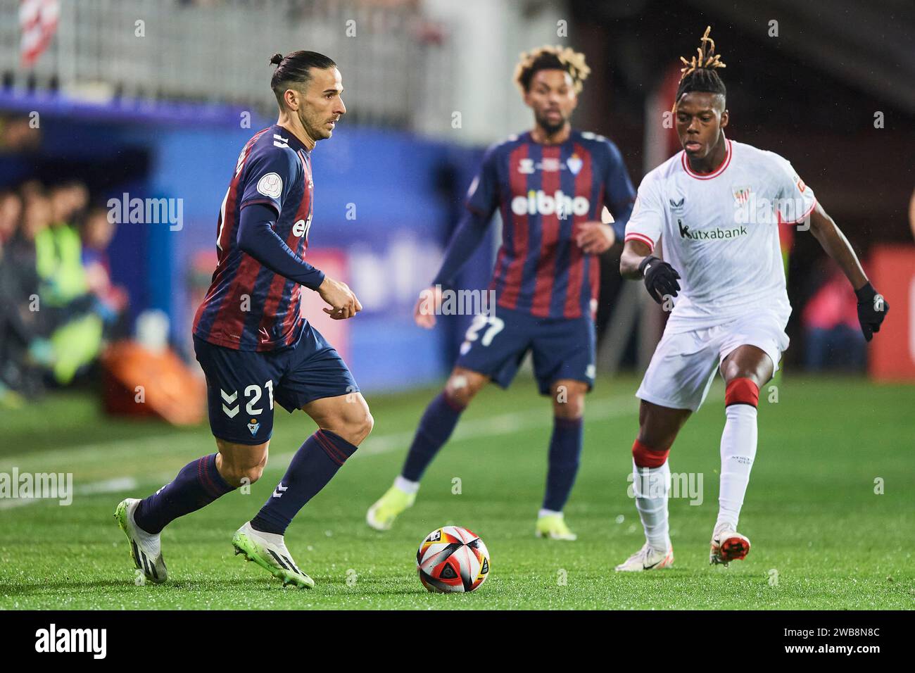 Rios Reina of SD Eibar in action during the Copa El Rey Round of 32 ...