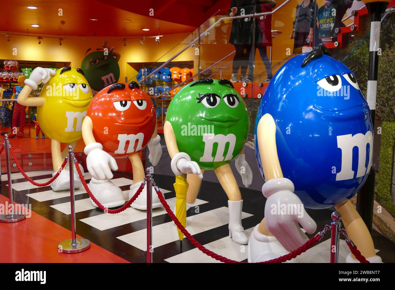 London, England, United Kingdom - May 8 2017: M&M'S World London ...