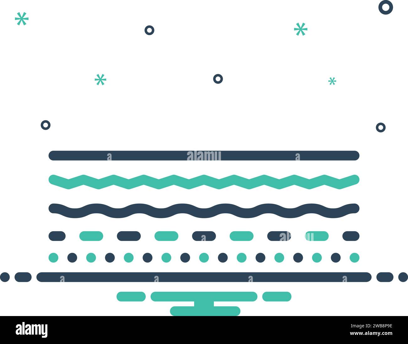 Straight lines silhouette hi-res stock photography and images - Alamy