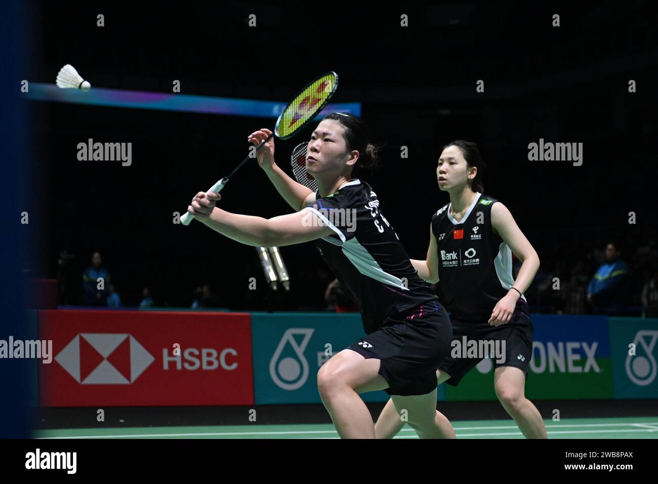 Kuala Lumpur, Malaysia. 9th Jan, 2024. China's Li Yijing (R)/Luo Xumin ...