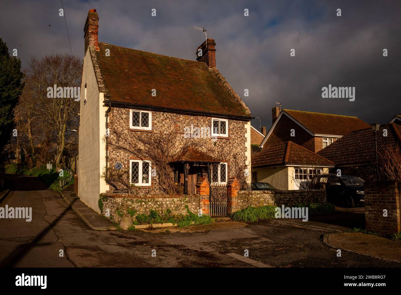 Newhaven, January 6th 2024: Orchard Mews, former home of Ralph Reader, creator of The Gang Show ...
