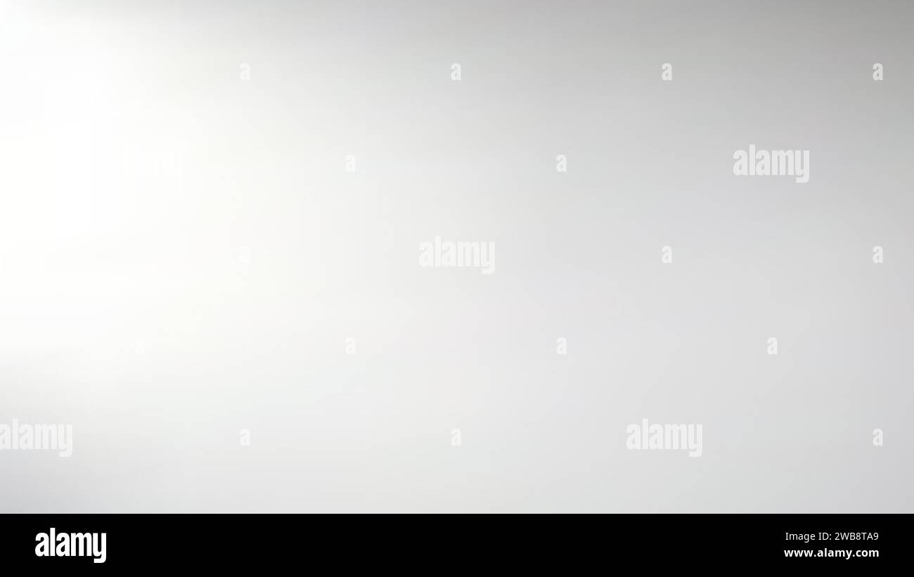 White gradient studio illustration. Elegant wall with smooth gradient ...