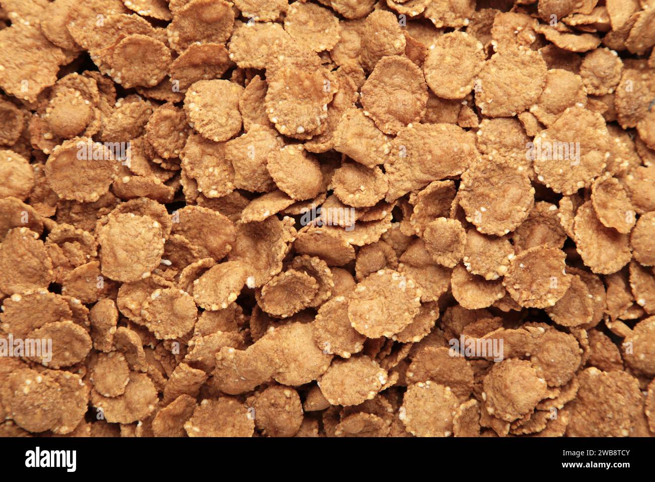 Corn-flakes background and texture, cornflake cereal box for morning ...