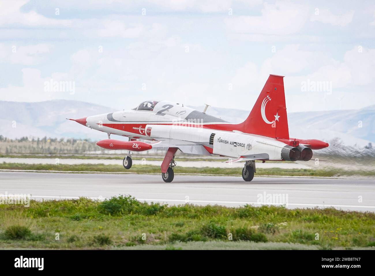 KONYA, TURKIYE - MAY 09, 2023: Turkish Air Force Canadair NF-5A Freedom ...