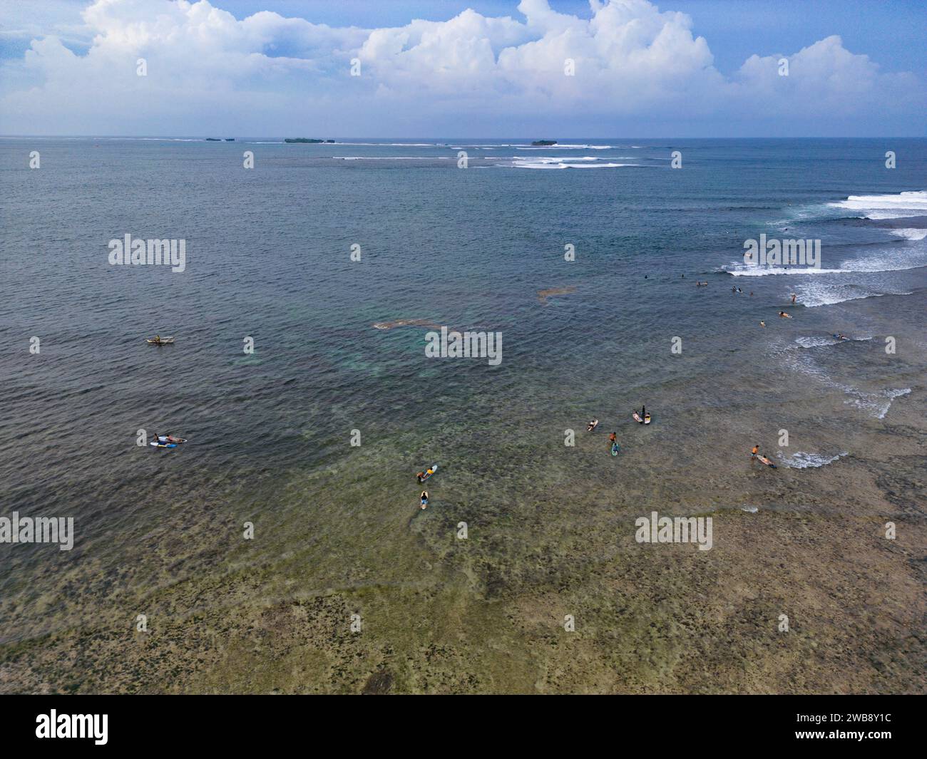 A scenic view of Cloud 9, Siargao, Philippines Stock Photo - Alamy