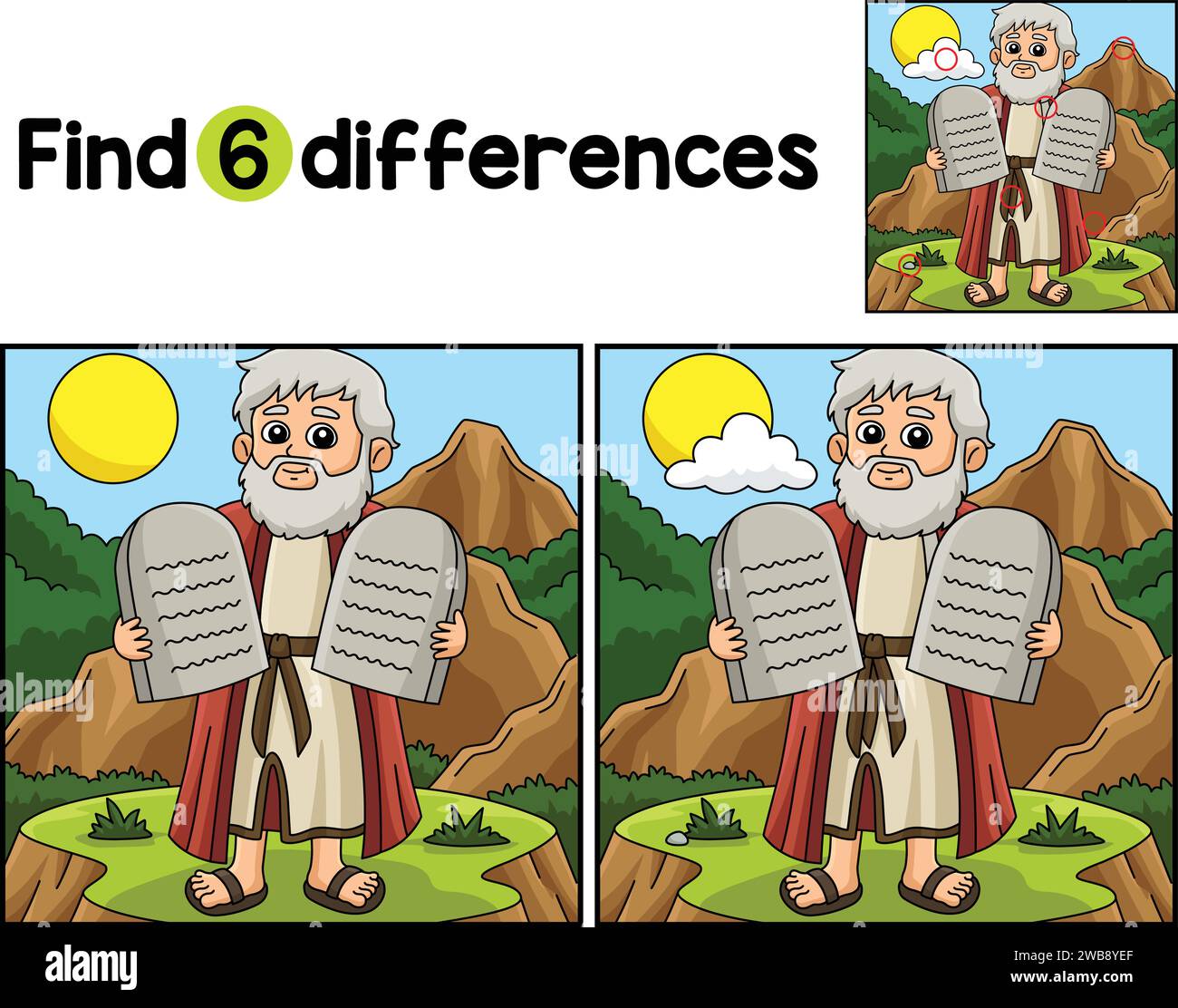 Ten commandments Stock Vector Images - Alamy