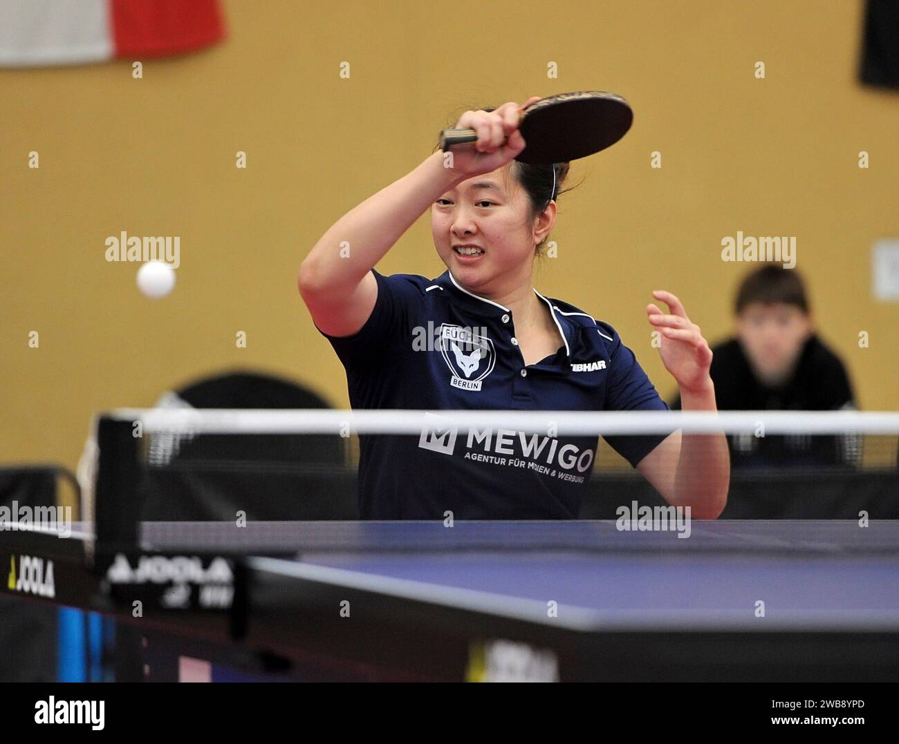 Berlin, Deutschland. 06th Jan, 2024. Berlin am 6. und 7. Januar 2024 Tischtennis Pokal der Damen ...