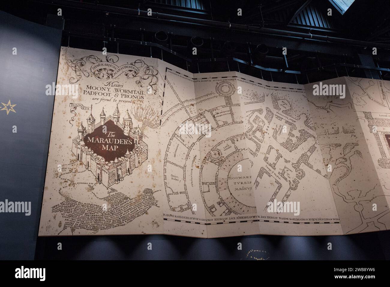 Harry potter azkaban map hi-res stock photography and images - Alamy