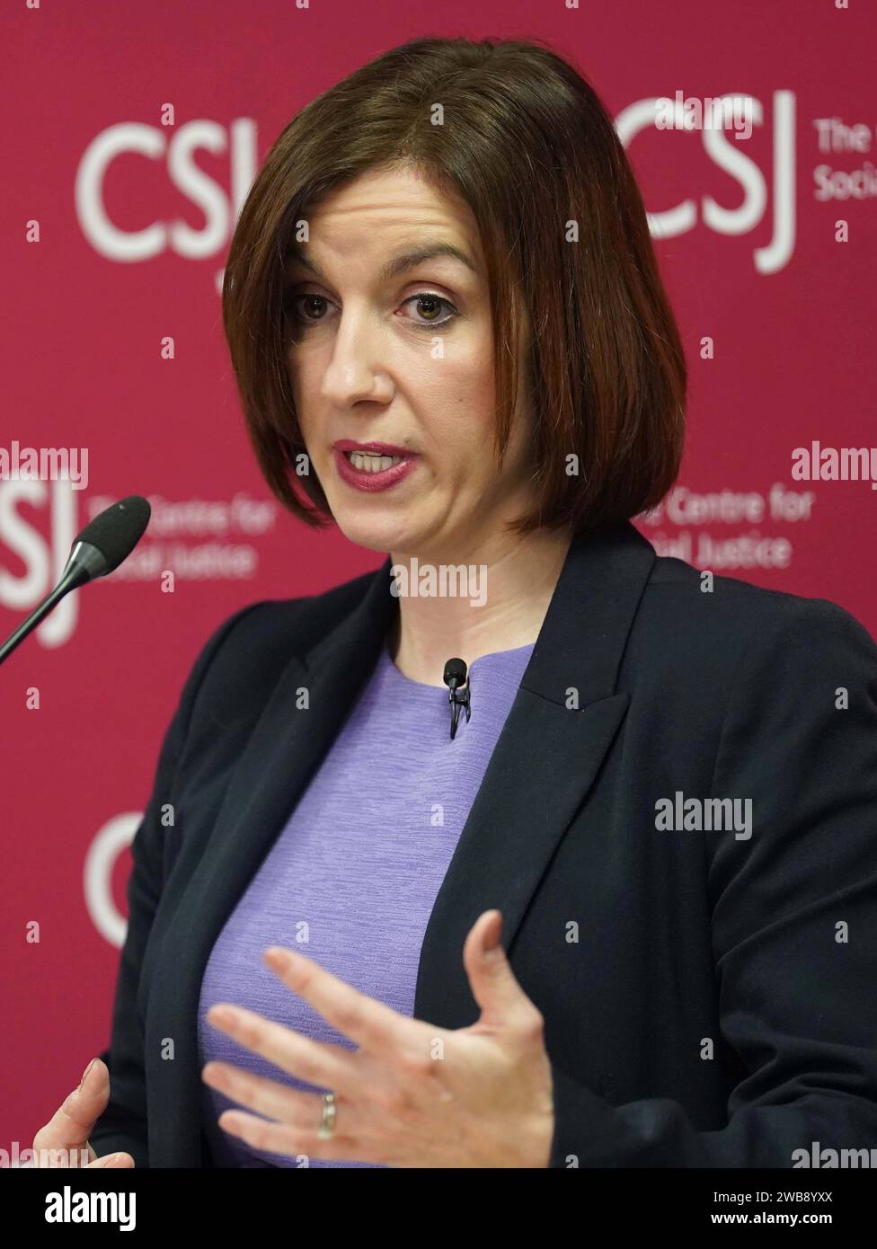 Shadow education secretary Bridget Phillipson speaking at Centre for ...