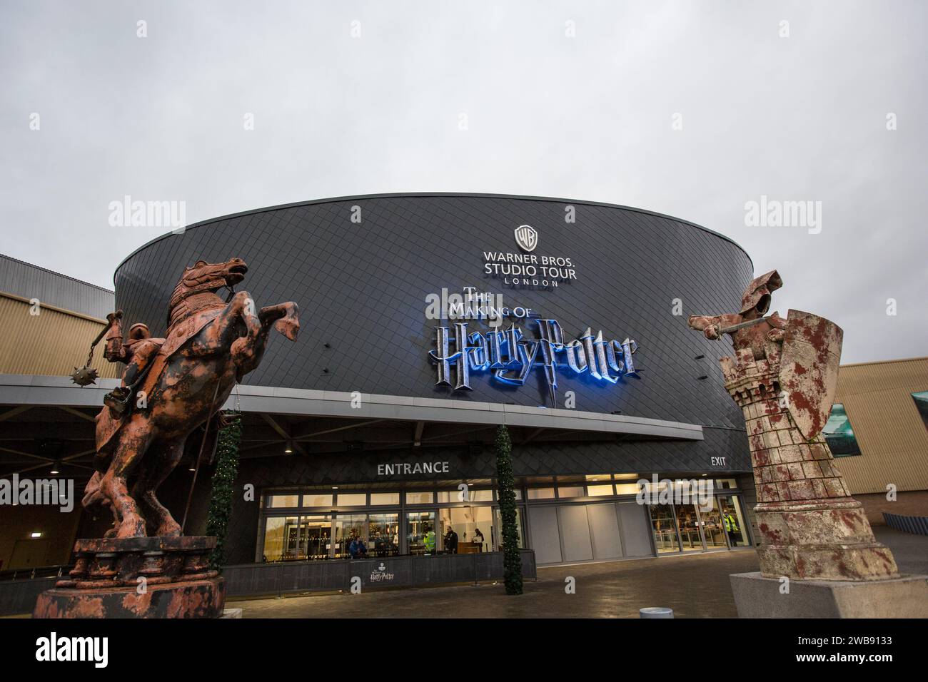 Harry Potter Studio Tour Warner Bros, London, UK Stock Photo - Alamy