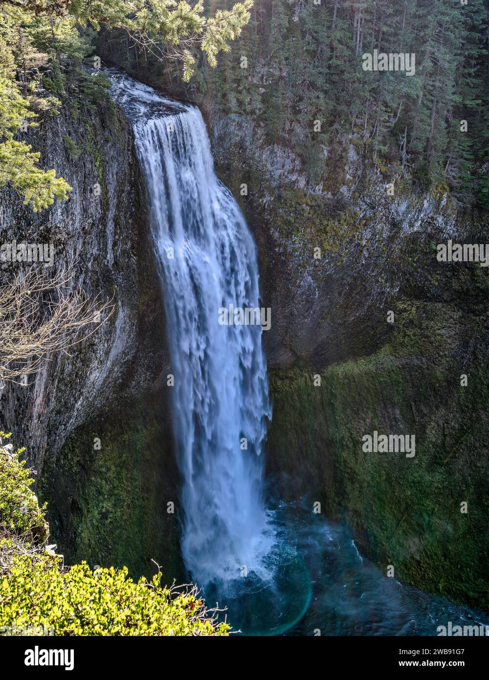Cascade gracefully down hi-res stock photography and images - Alamy