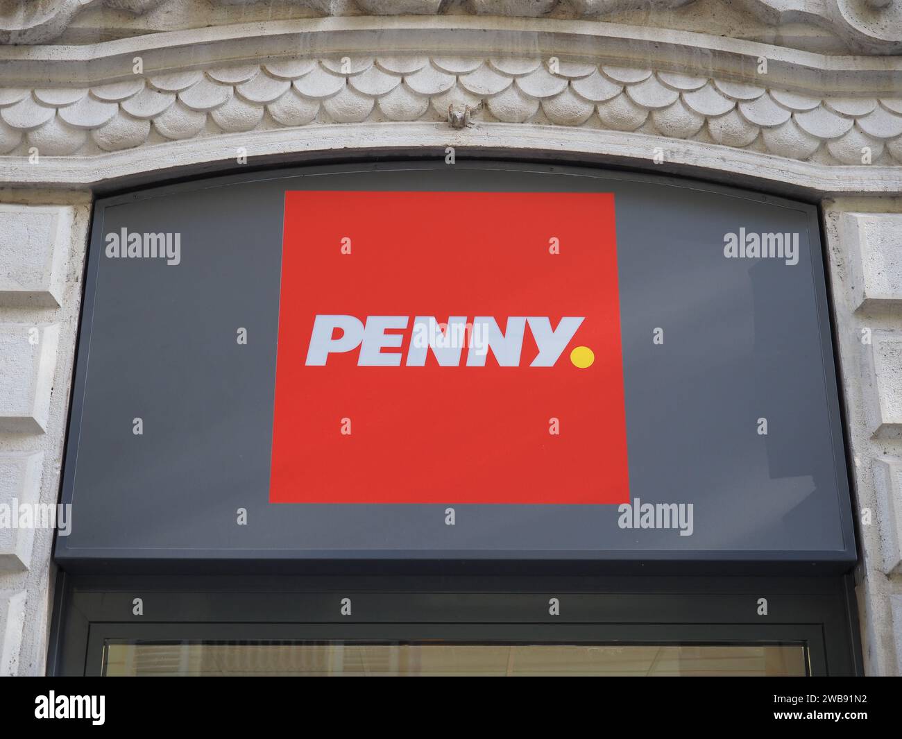 Penny market sign hi-res stock photography and images - Alamy