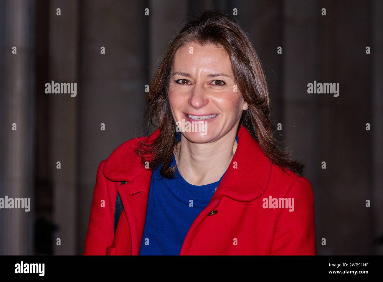 Downing Street, London, UK. 9th January 2024. Lucy Frazer MP, Culture ...