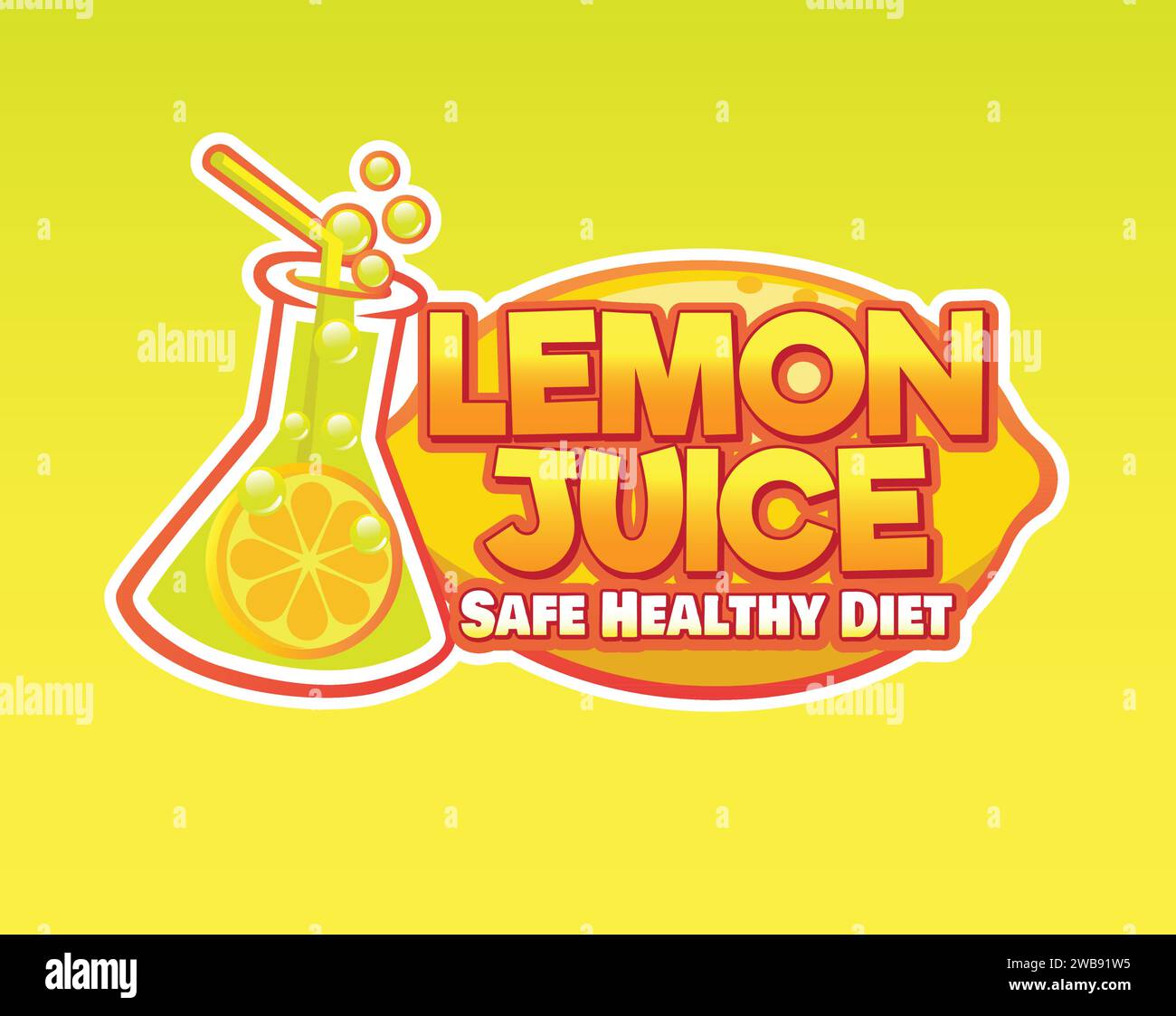 Lemon Juice Logo Vector Design Stock Vector Image & Art - Alamy