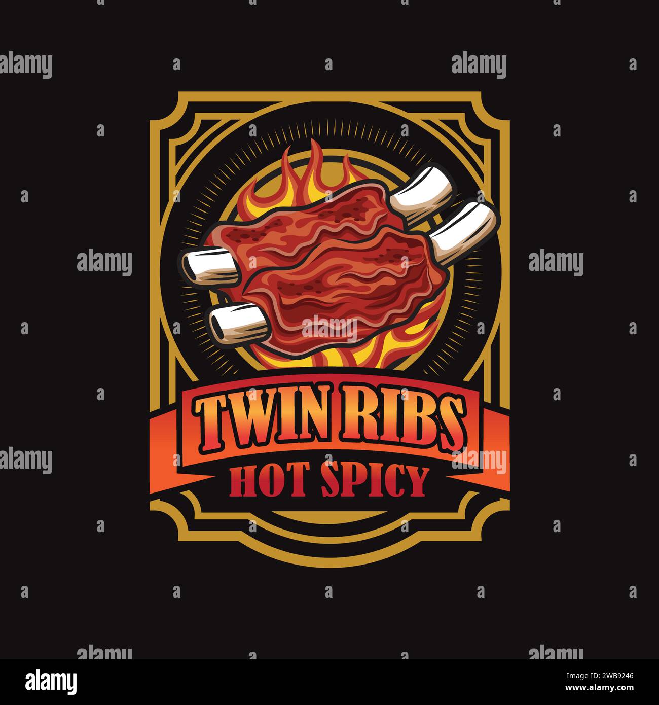 Ribs Logo Foto De Warung Pondok Madu, Ubud: Our New Logo Symbolizes