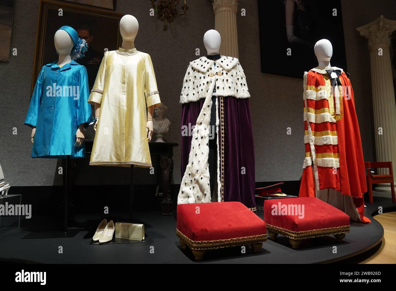 Replica outfits worn by The Royal Family which are part of the ...