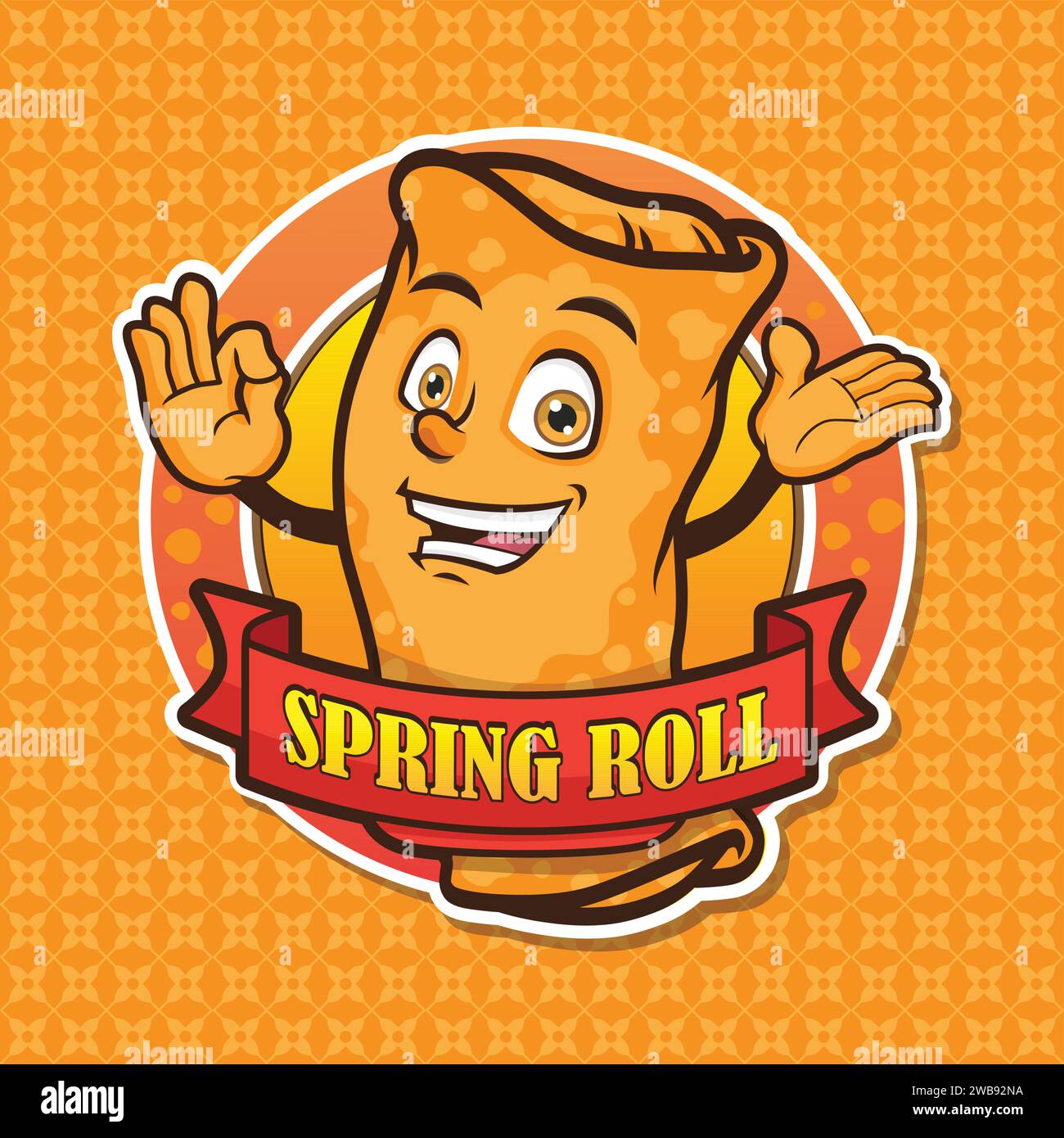 Vebetables spring roll hi-res stock photography and images - Alamy