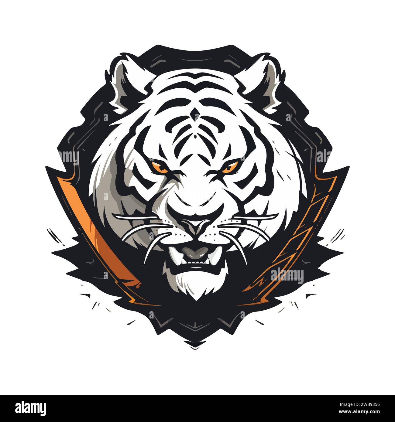 Tiger Team Logo Tiger Mascot A Logo Designs Mascot Junction