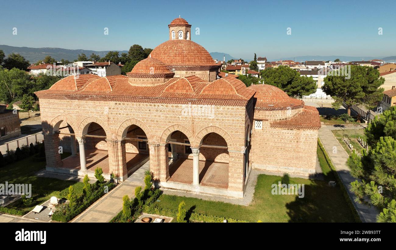 Nilufer Hatun Imaret was built in 1388 during the Ottoman period. The ...