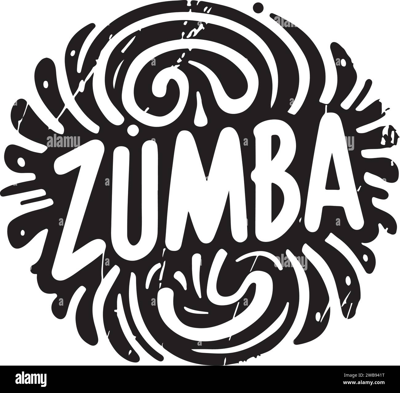 Zumba Vector Logo Zumba Text Stock Illustrations – 197 Zumba Text