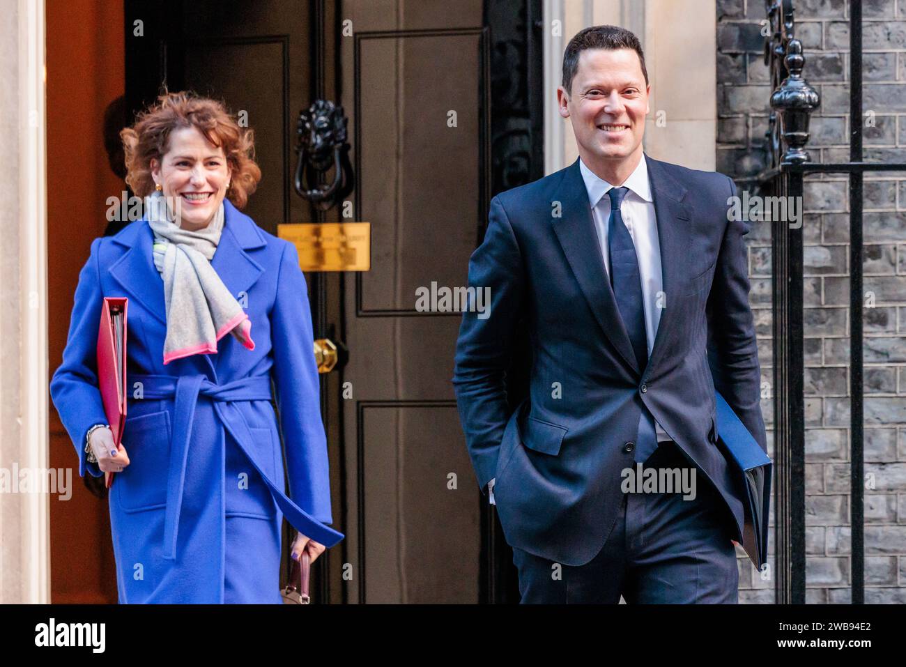 Downing Street, London, UK. 9th January 2024. Health Secretary ...