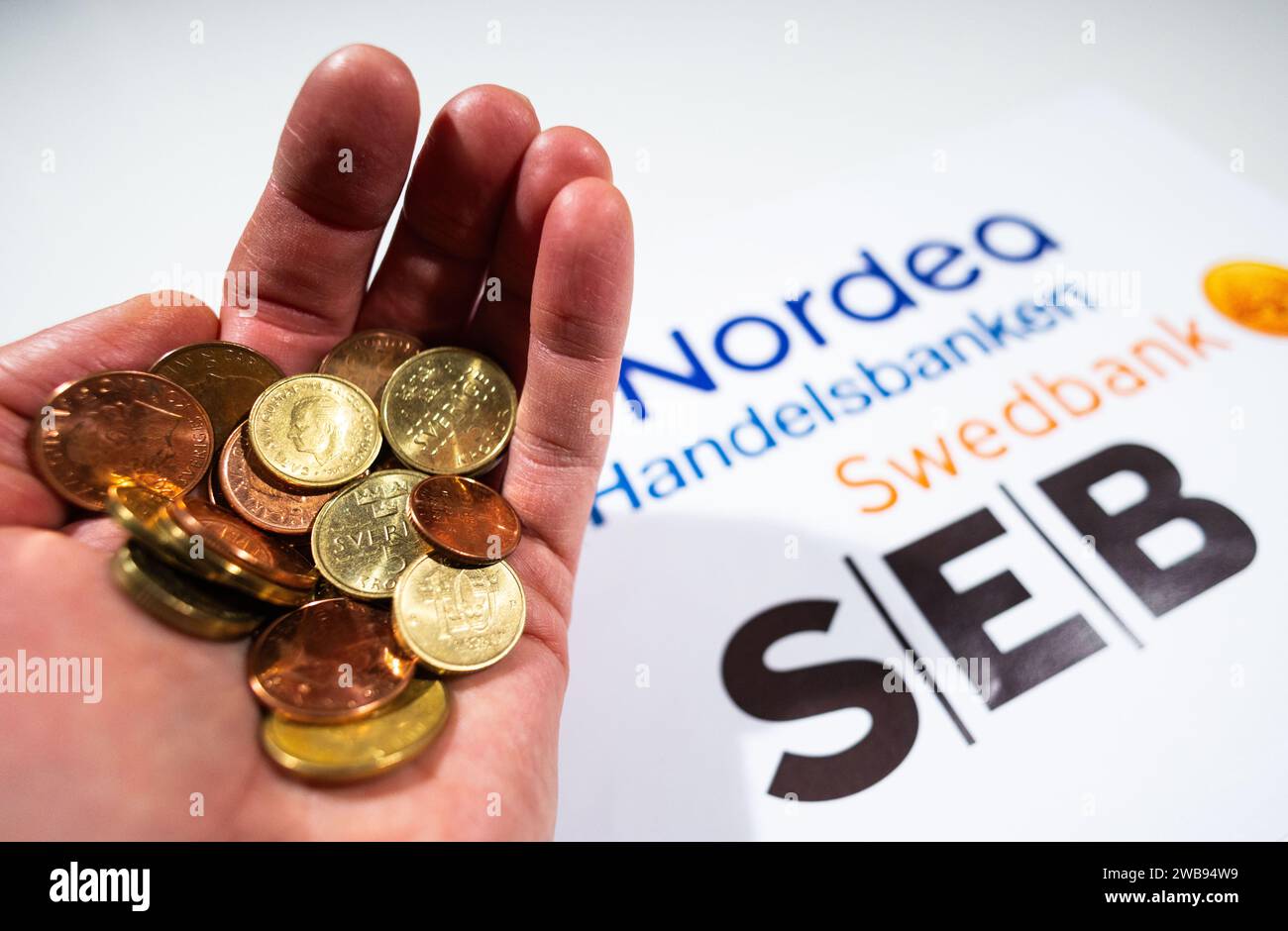 Svenska handelsbanken logo hi-res stock photography and images - Alamy