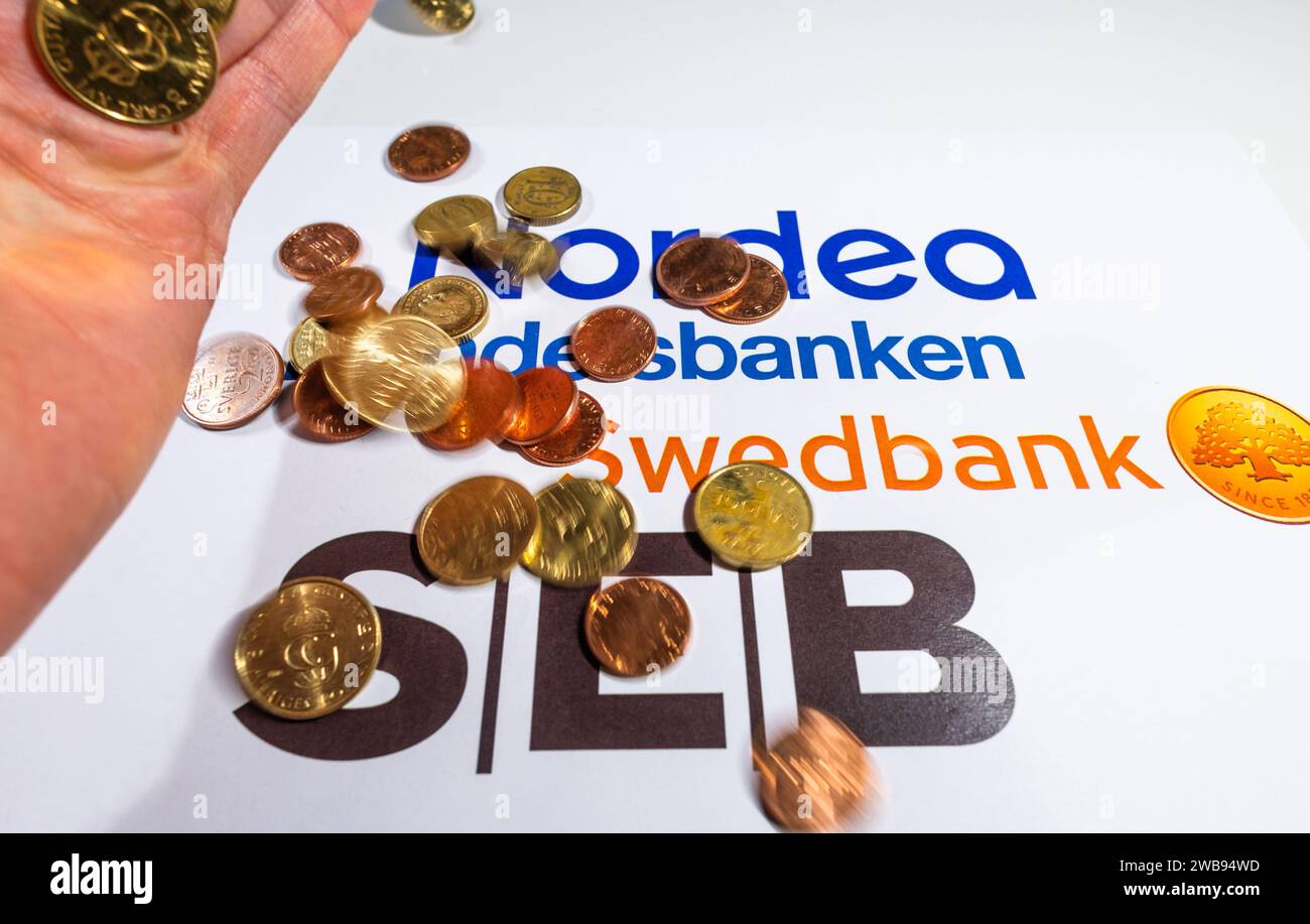 The four major Swedish banks (Swedbank, SEB, Handelsbanken and Nordea ...
