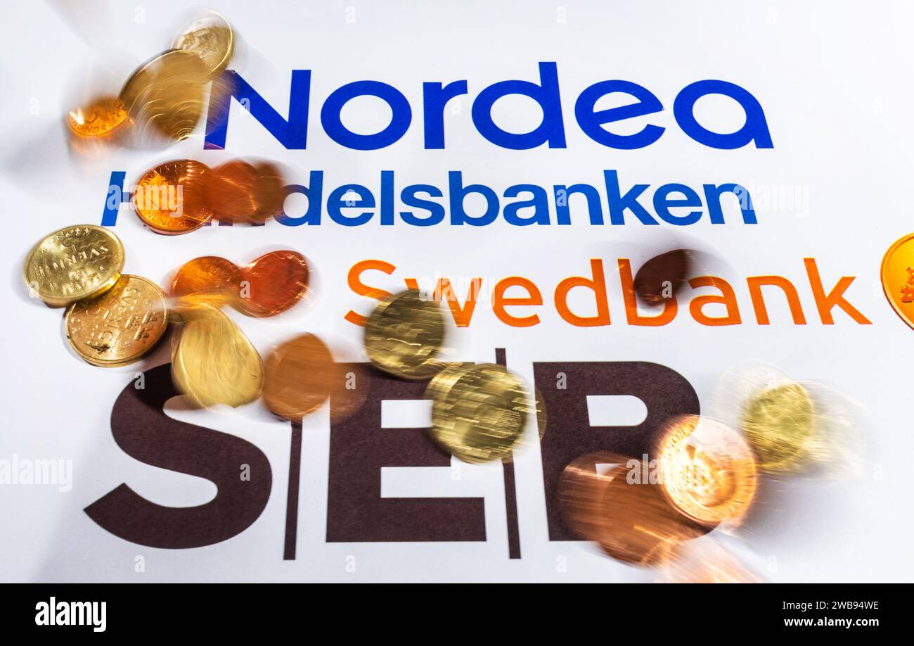 Svenska handelsbanken logo hi-res stock photography and images - Alamy