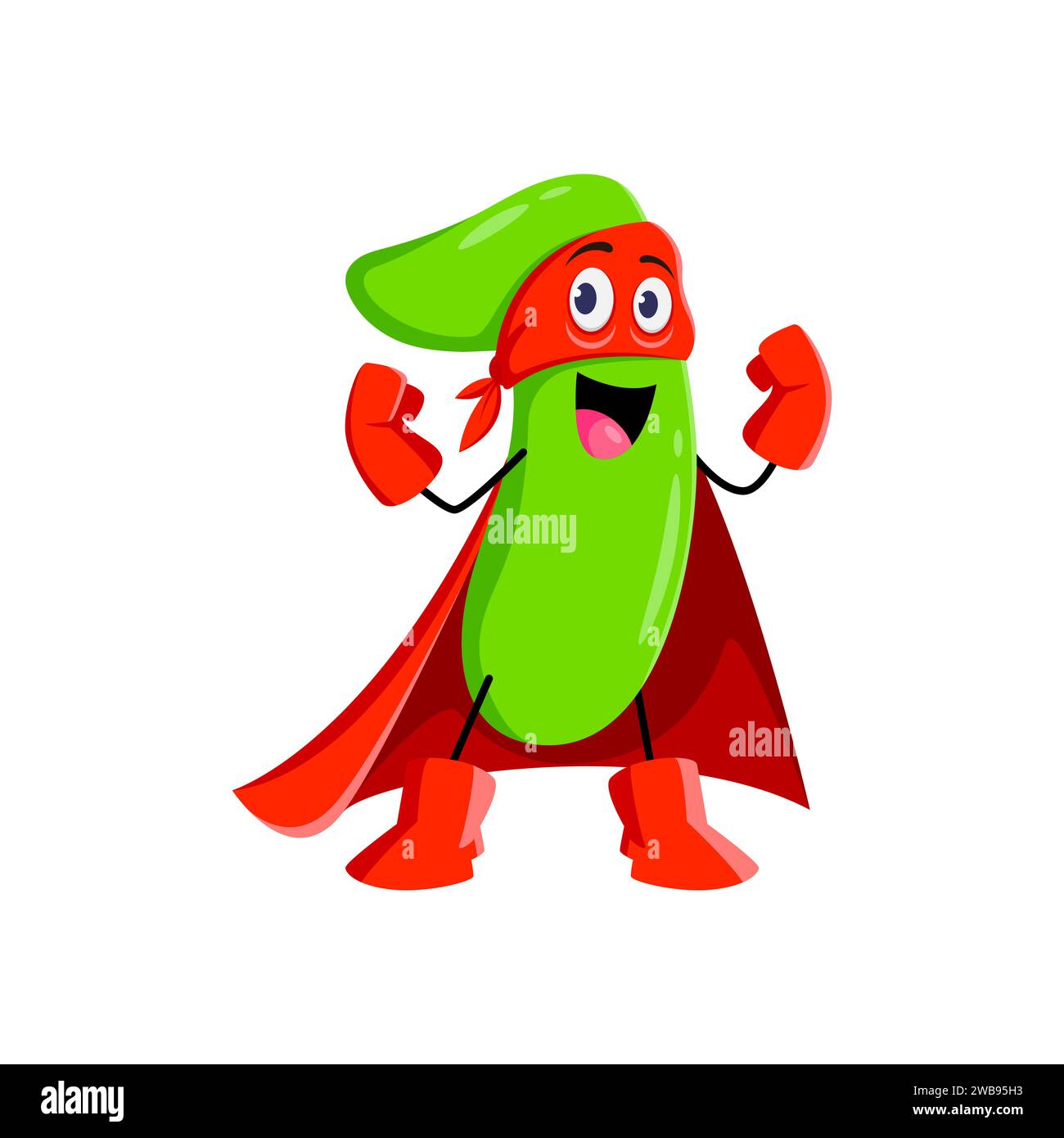 Cartoon math number one superhero character. Isolated vector playful ...