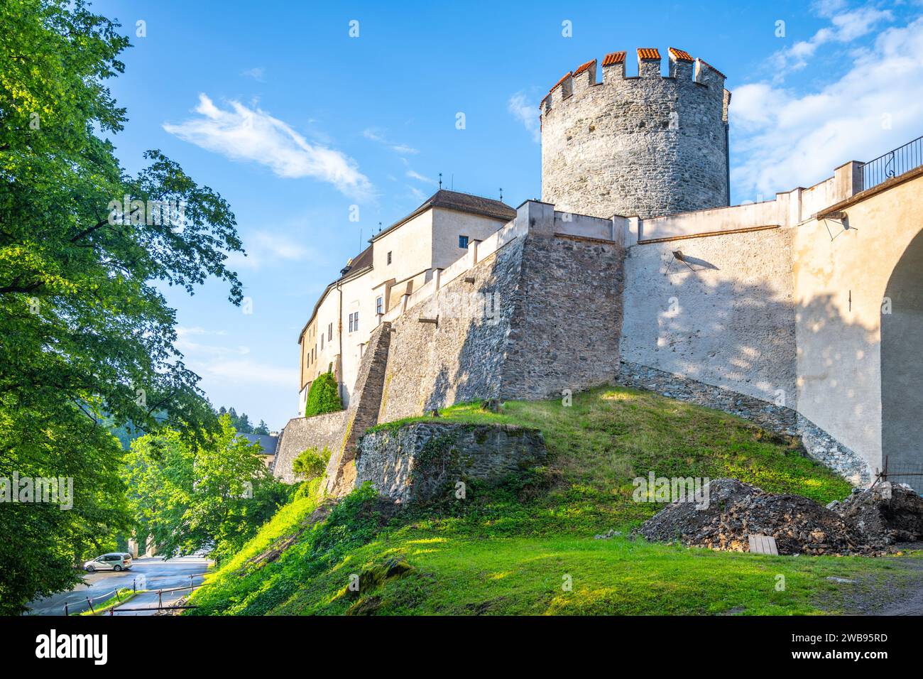 Cesky Sternberk medieval castle in Czechia Stock Photo - Alamy