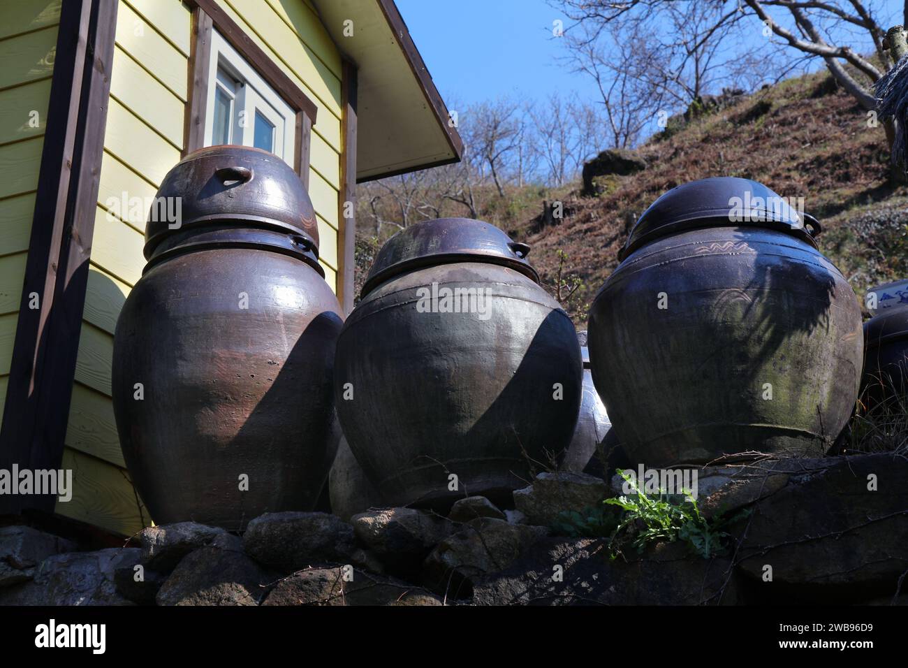 Kimchi jars hi-res stock photography and images - Alamy