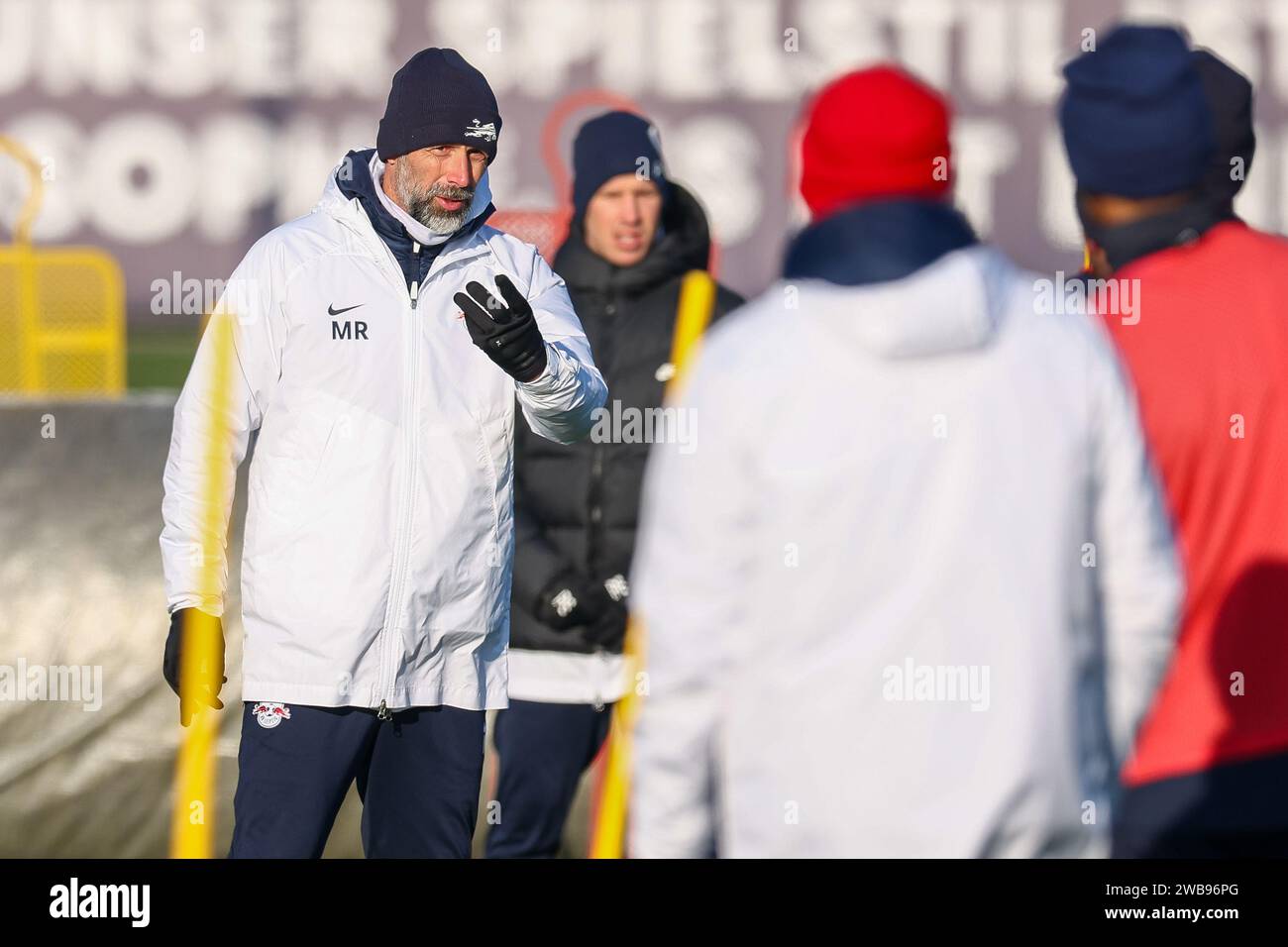Leipzig, Germany. 09th Jan, 2024. Soccer, Bundesliga, RB Leipzig ...