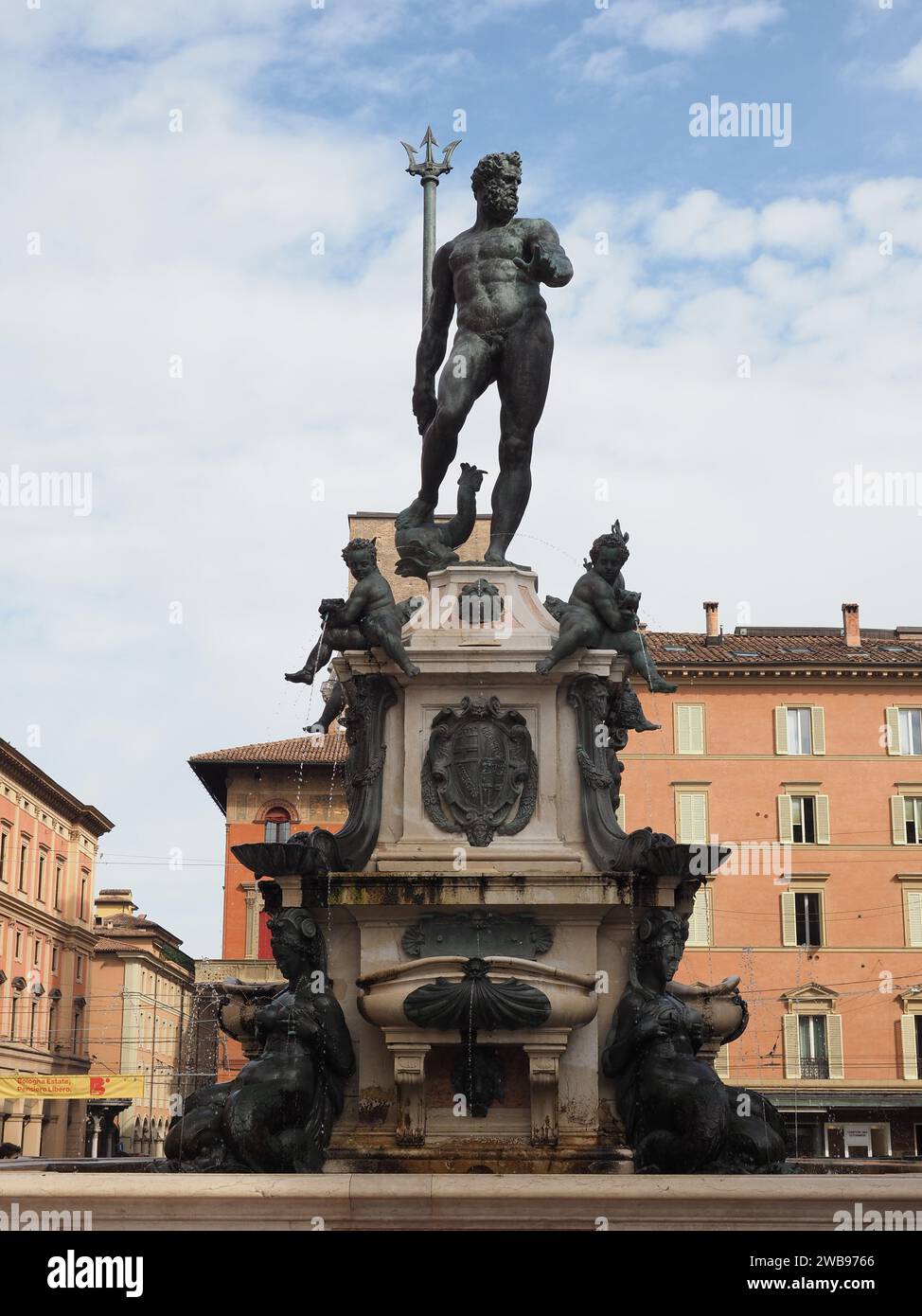 BOLOGNA, ITALY - CIRCA SEPTEMBER 2022: Fontana Del Nettuno Translation ...