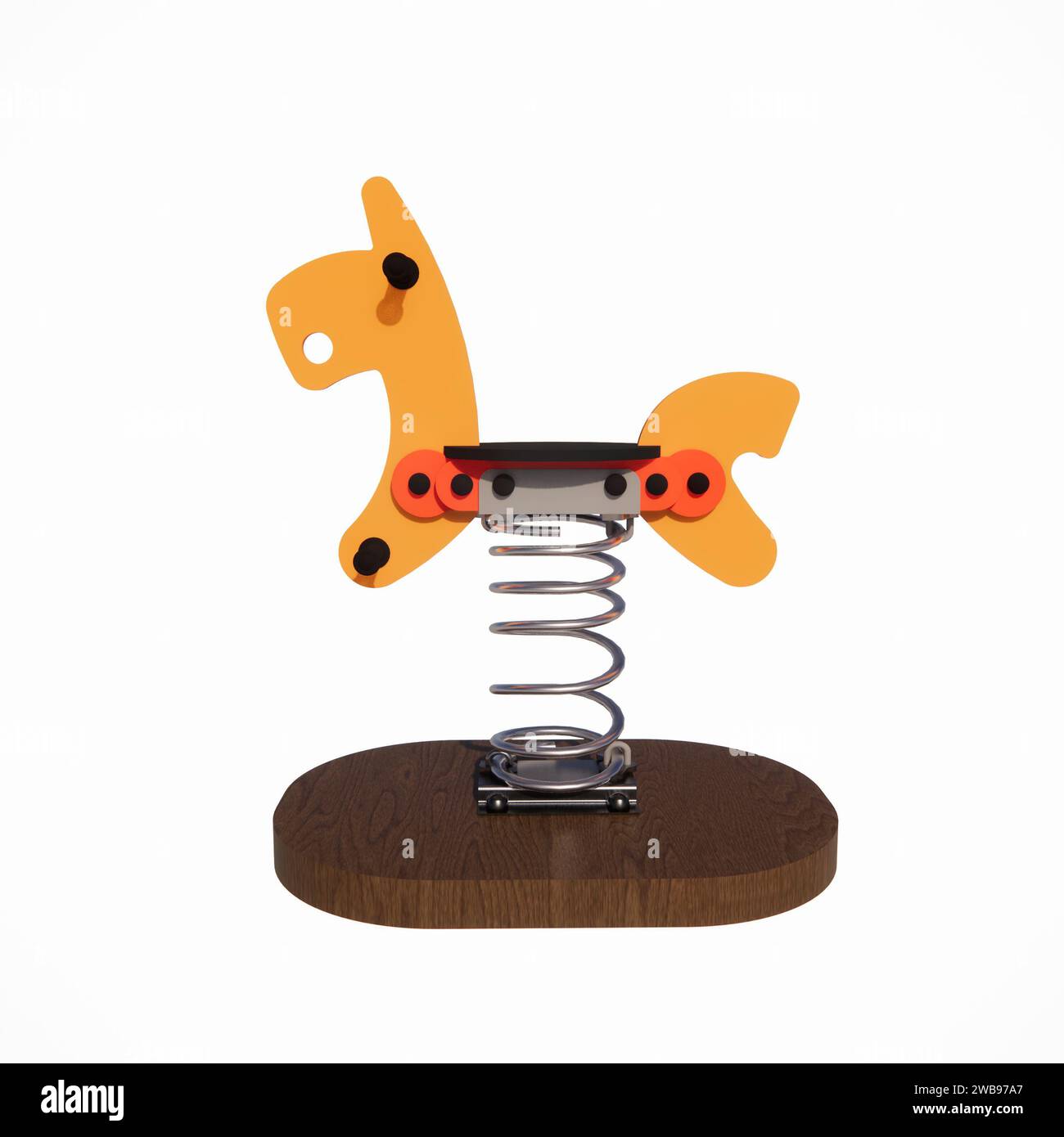 Cartoon render horse hi-res stock photography and images - Alamy