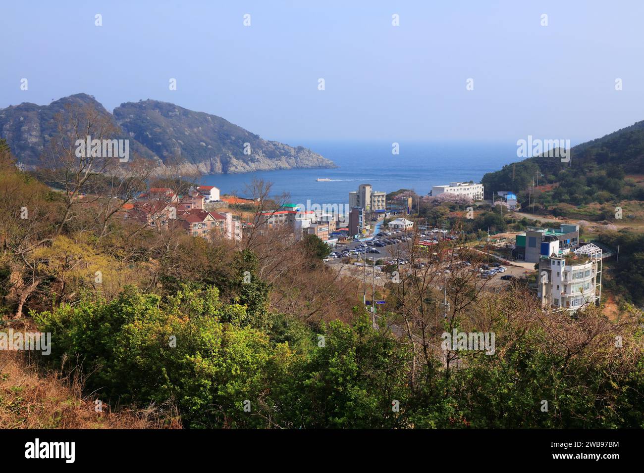 Geoje island in South Korea. Hotels in Hallyeohaesang National Park in ...