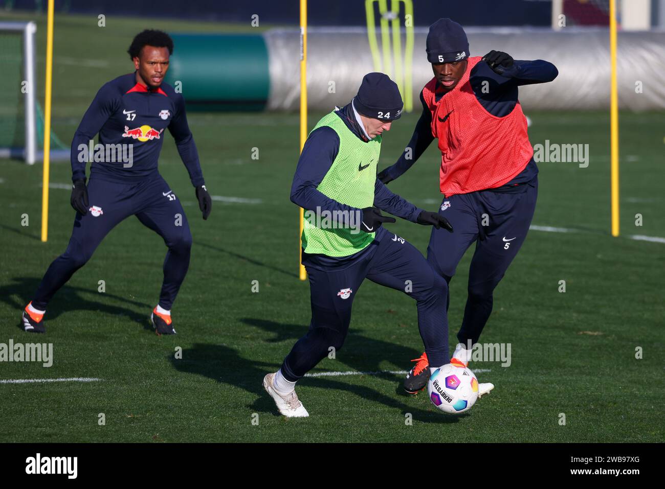 Leipzig, Germany. 09th Jan, 2024. Soccer, Bundesliga, RB Leipzig ...