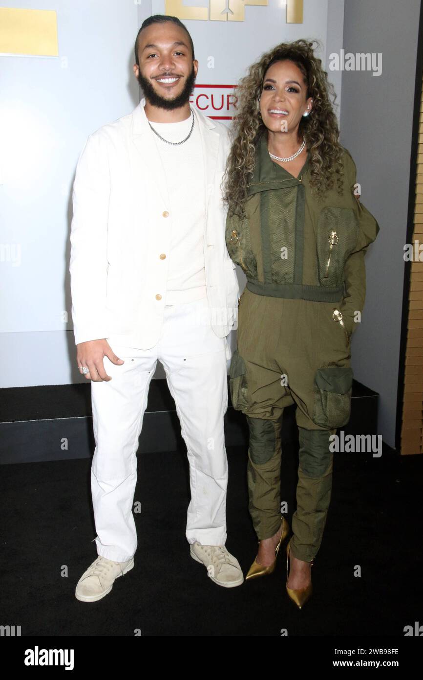 NEW YORK, NY - JANUARY 8: Gabriel Hostin and Sunny Hostin at the ...